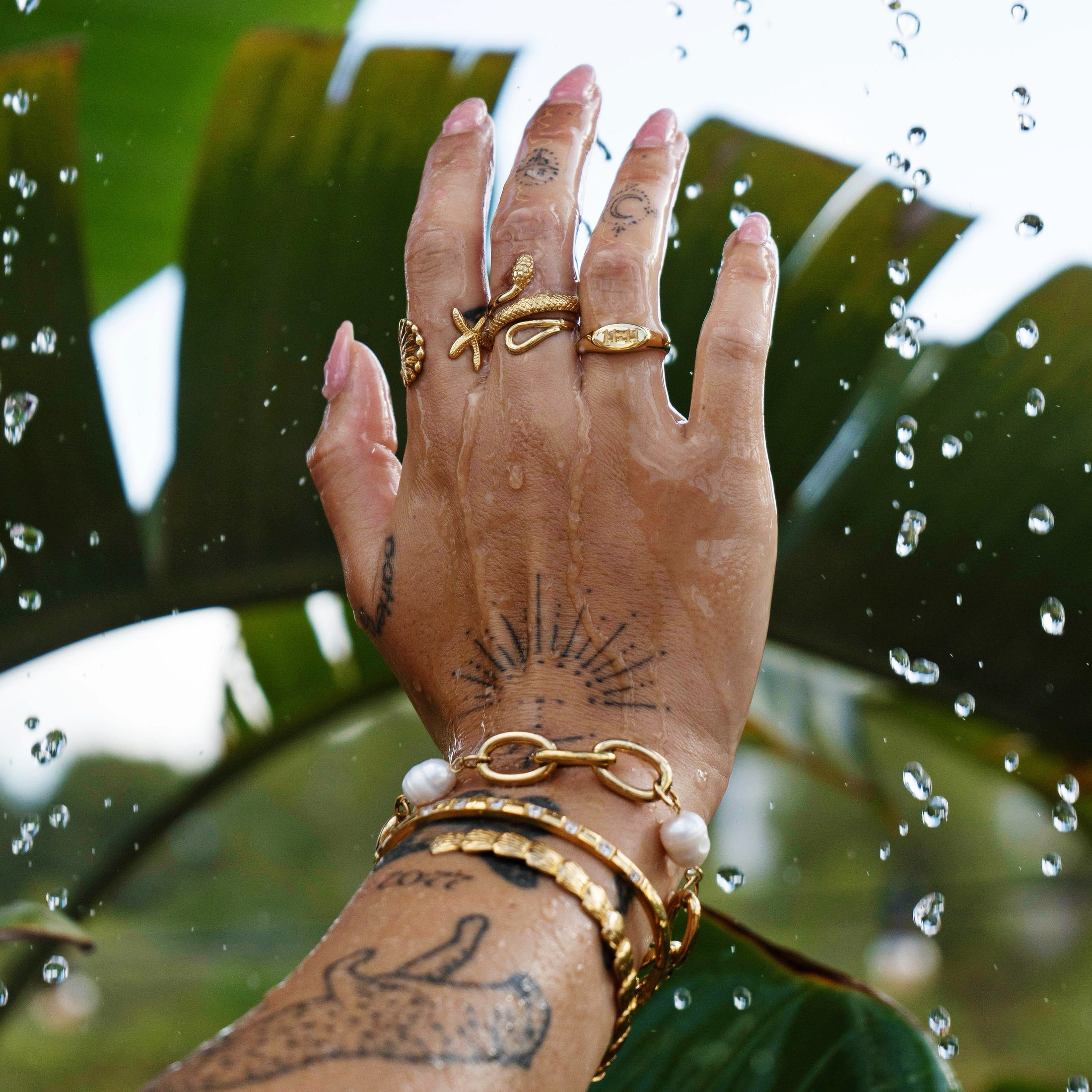 Detailed Snake Ring (Adjustable) – Bailey Amsterdam