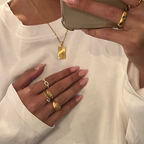 Detailed Snake Ring (Adjustable) – Bailey Amsterdam